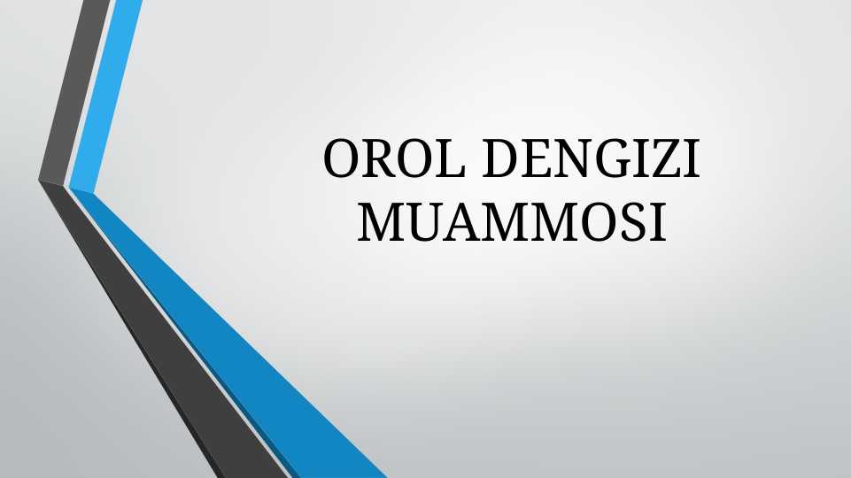 Orol dengizi muammosi