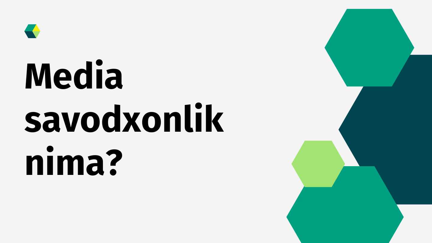 Media savodxonlik nima?