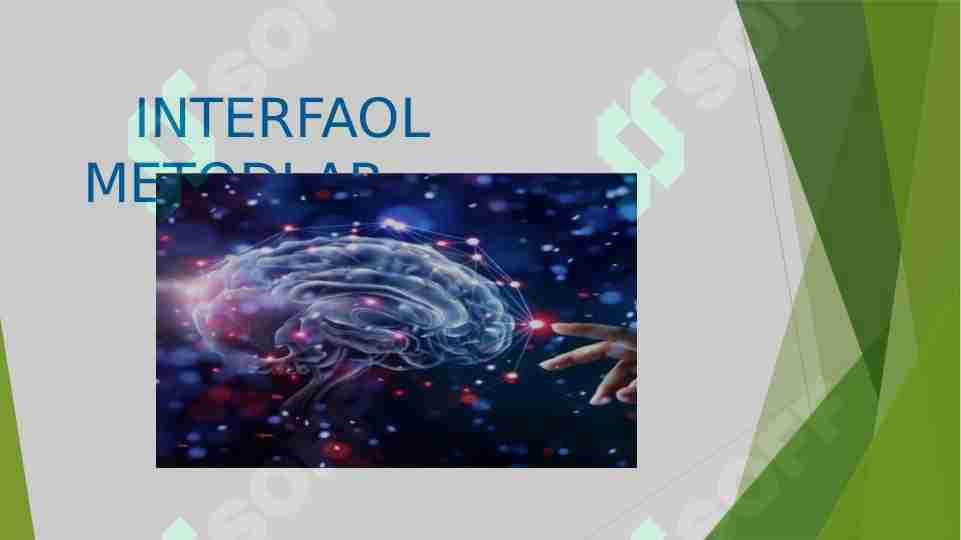 INTERFAOL METODLAR