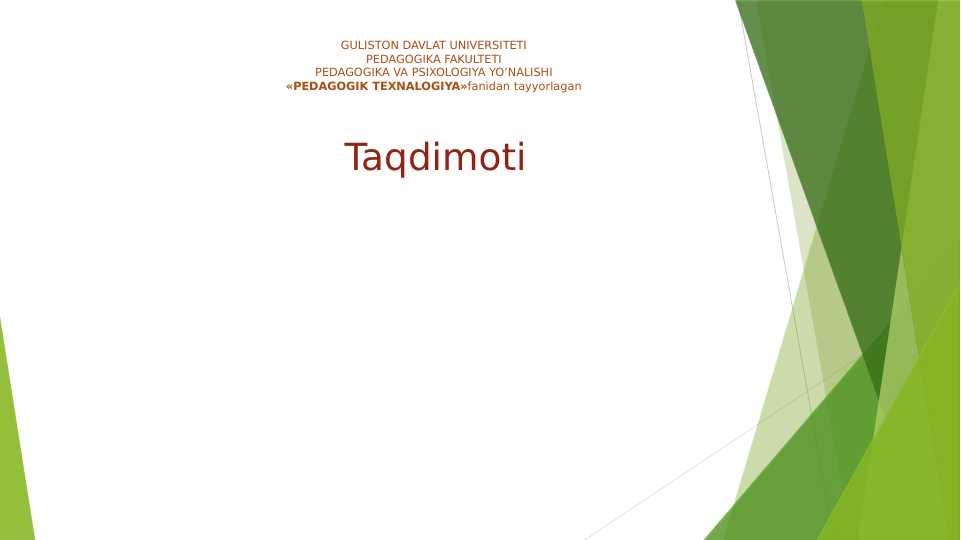 Keys –study” texnologiyasi