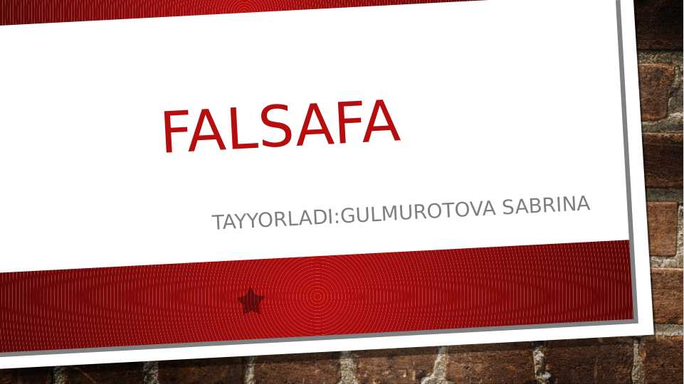 Falsafa tarixida bilishga oid qarashlar evolyutsiyasi