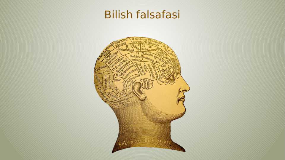 Bilish falsafasi