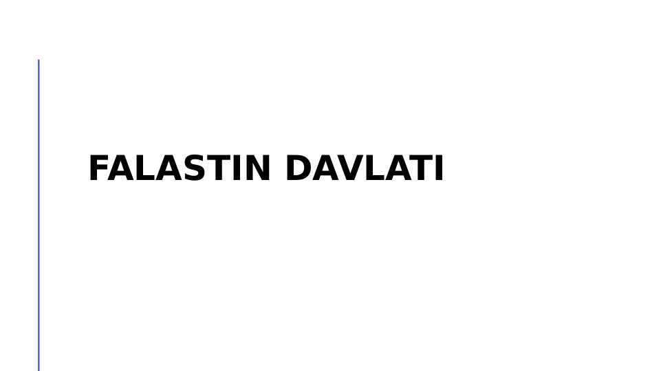 Falastin davlati