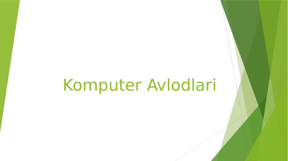 Komputer Avlodlari