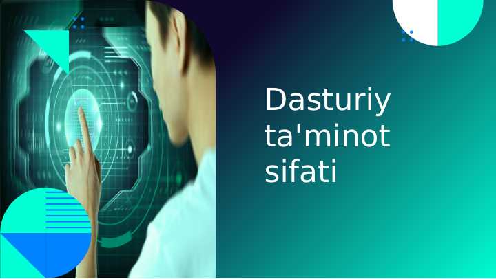 dasturiy taminot pptx