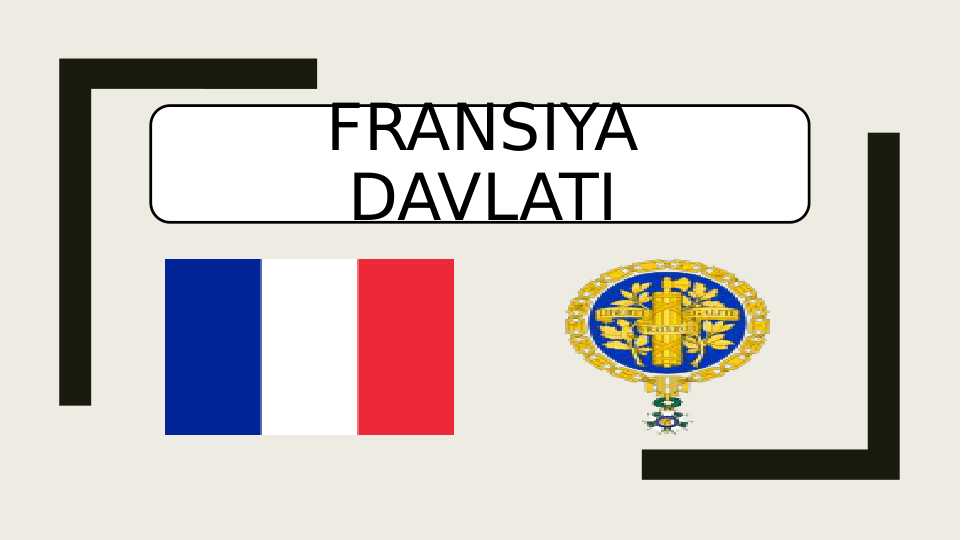 FRANSIYA DAVLATI