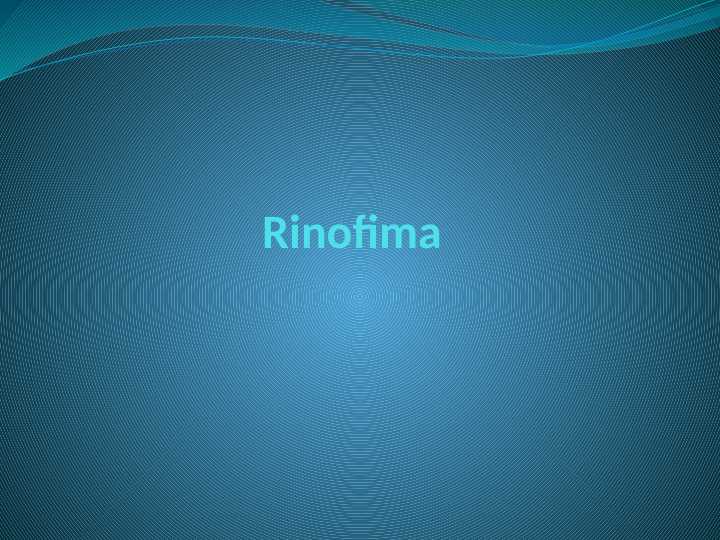 RINOFIMA