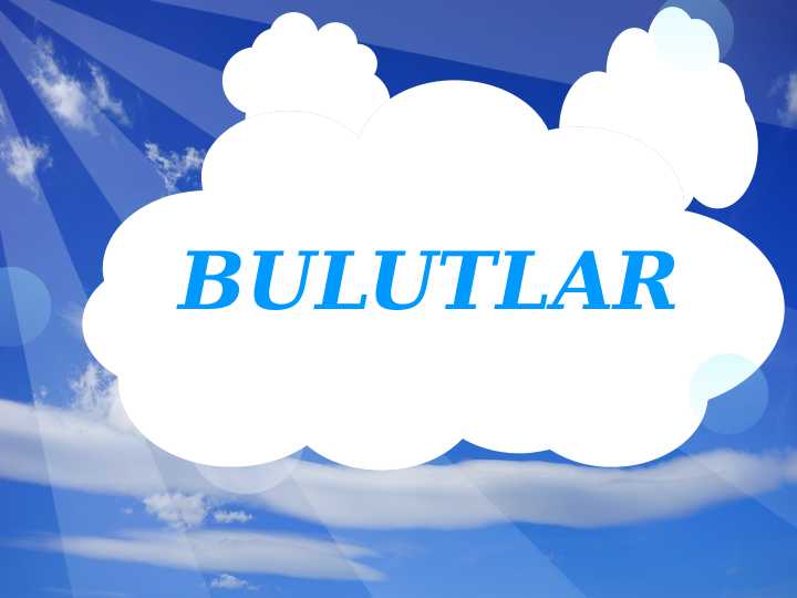 BULUTLAR
