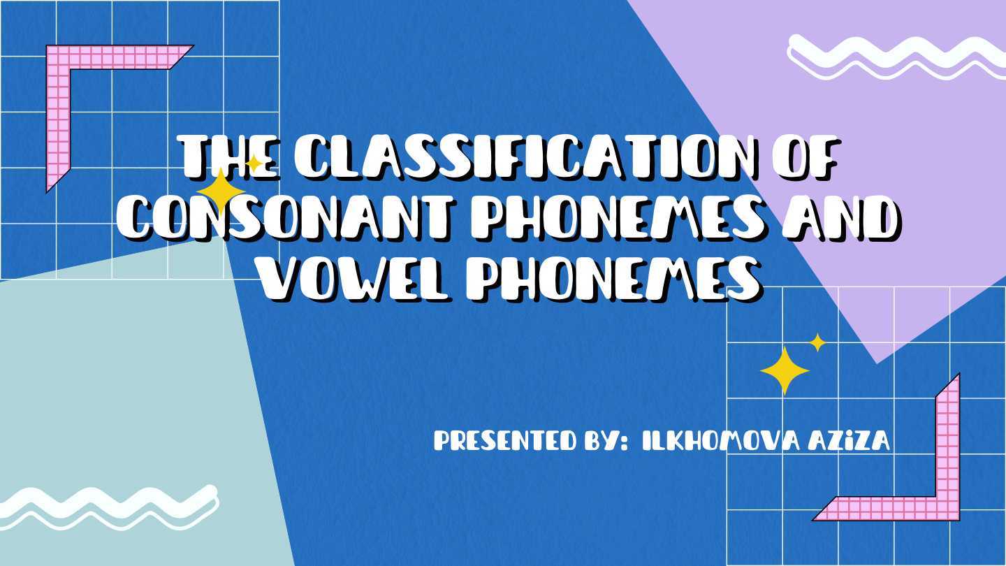 The_Classification_of_consonant_phonemes