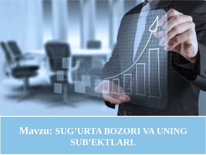 SUG’URTA BOZORI VA UNING SUB’EKTLARI.
