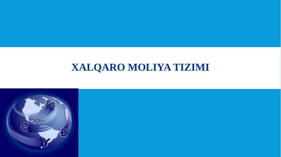 Xalqaro Moliya Tizimi
