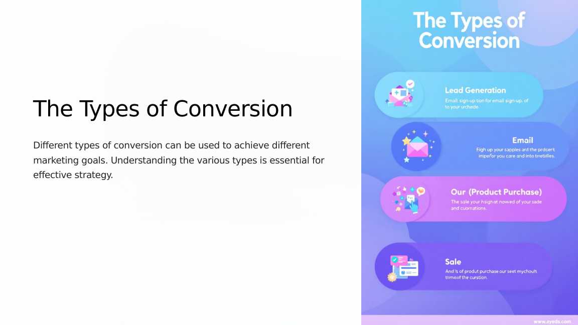 The types of conversion
