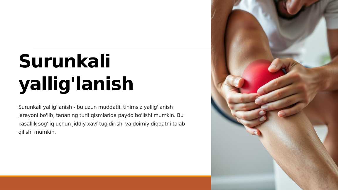 Surunkali yallig'lanish