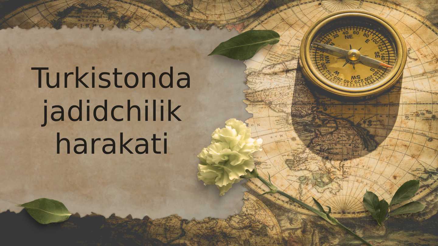 Turkistonda jadidchilik harakati