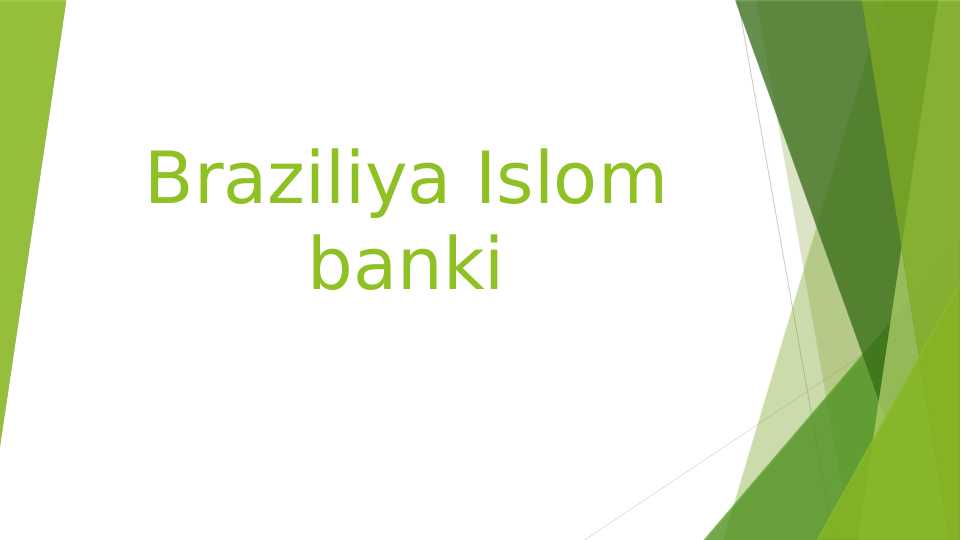 Braziliya islom banki