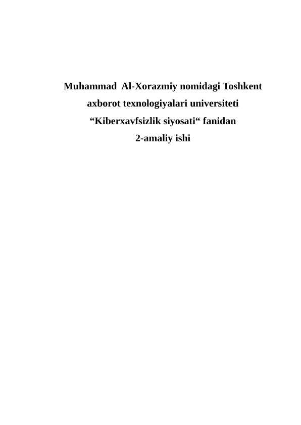 Google authenticator yordamida foydalanuvchi qayd yozuvlarini himoyalash