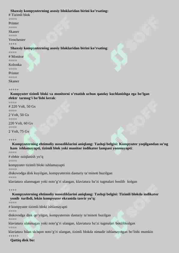 informatika o`qitish metodikasi