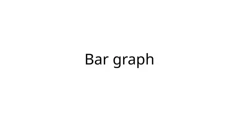 Bar graph