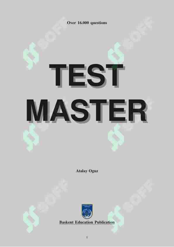 Test master