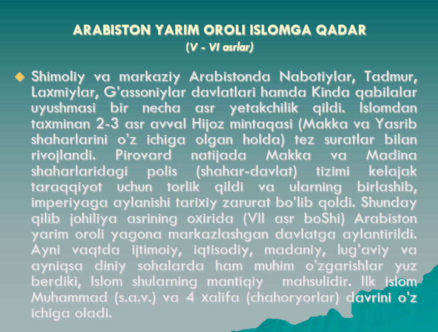 Islom tarixi