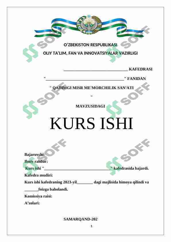 QADIMGI MISR ME'MORCHILIK SAN'ATI