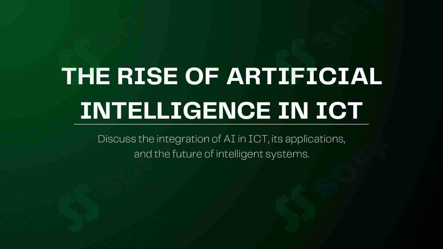 The Rise of Artificial Intelligence in ICT (AKTda Sun'iy Intellektning ...