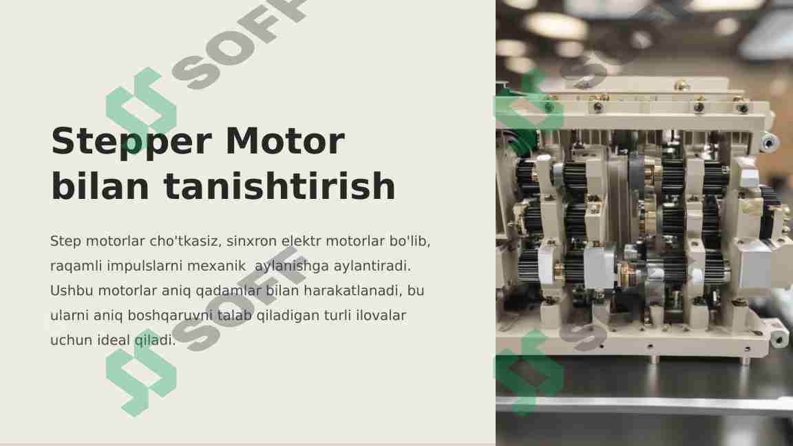 Stepper motorlar, Qadamli matorlar