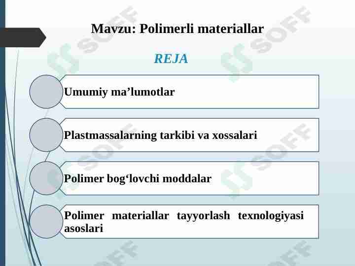 Polimer materiallar