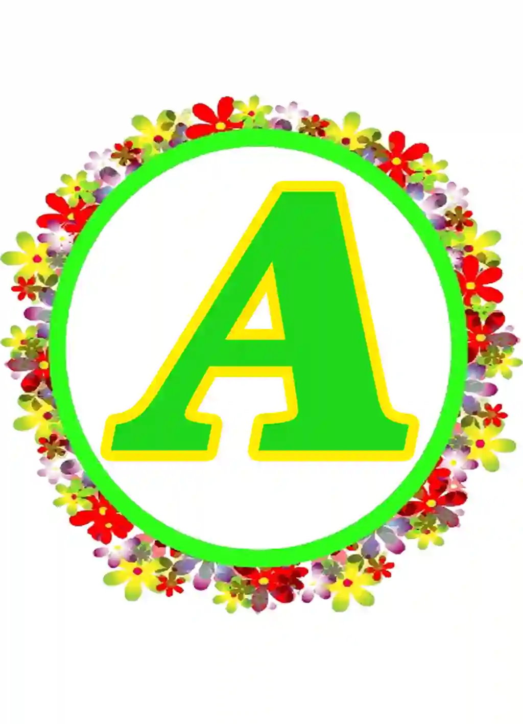 alifbe bayrami uchun hariflar to'plami