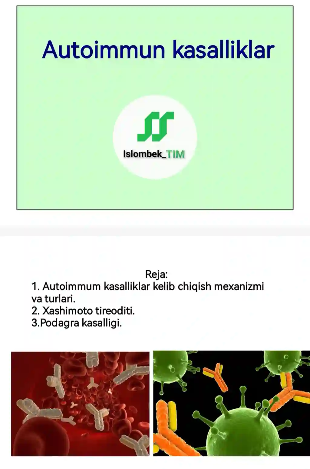 Autoimmun kasalliklar