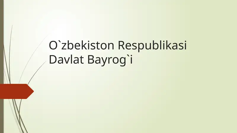 Ozbekiston davlat bayrogi