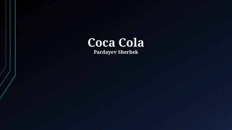 Coca Cola