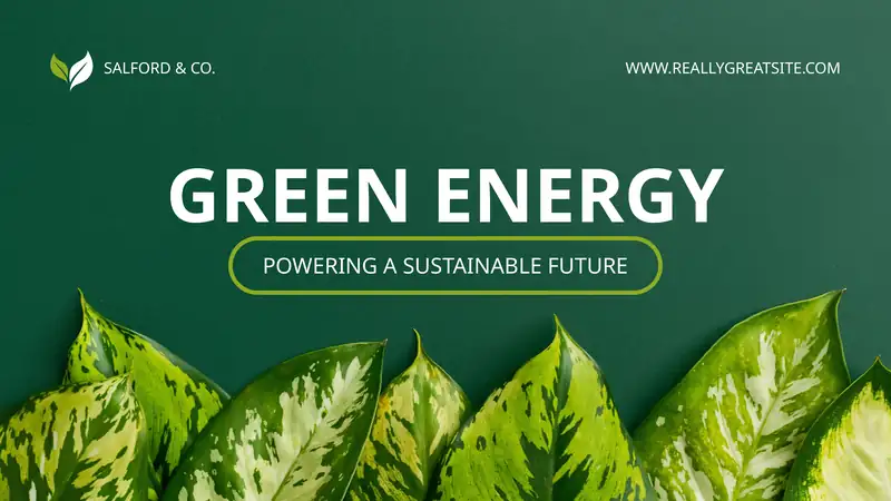 GREEN ENERGY