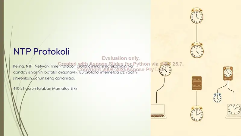 NTP Protokoli