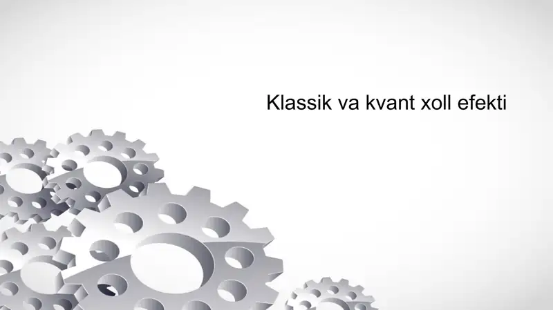 Kvant Xoll effekti