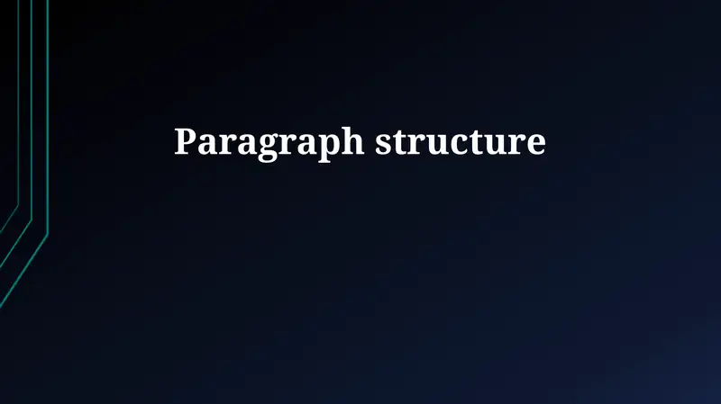 Crafting Effective Paragraphs: The Foundation of Clear Writing