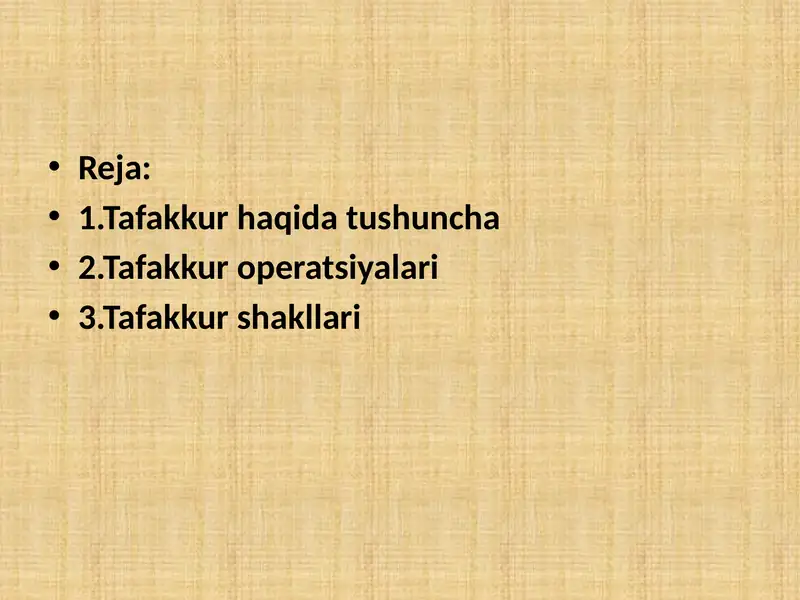 TAFAKKUR