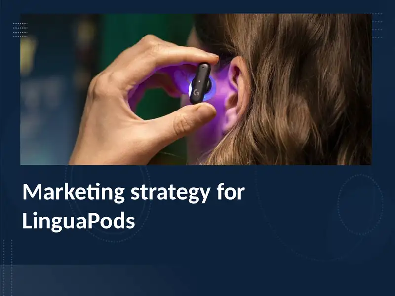 Marketing strategy for LinguaPods