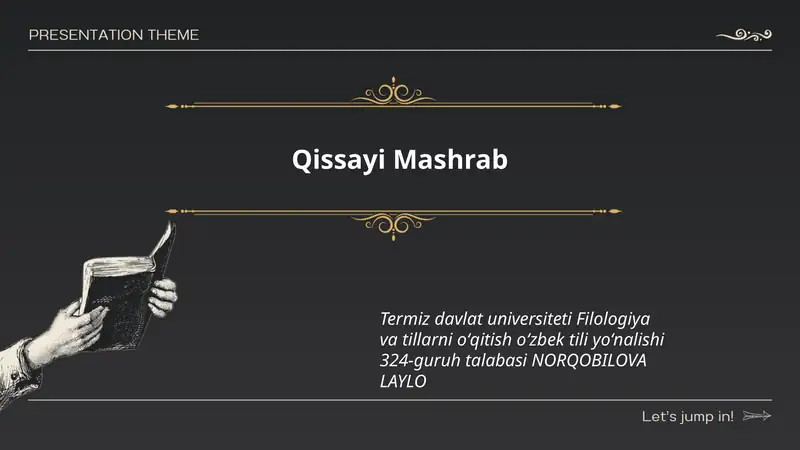Qissayi Mashrab