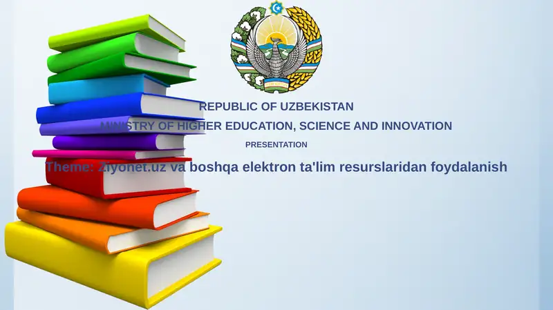 ZiyoNET Educational Portal